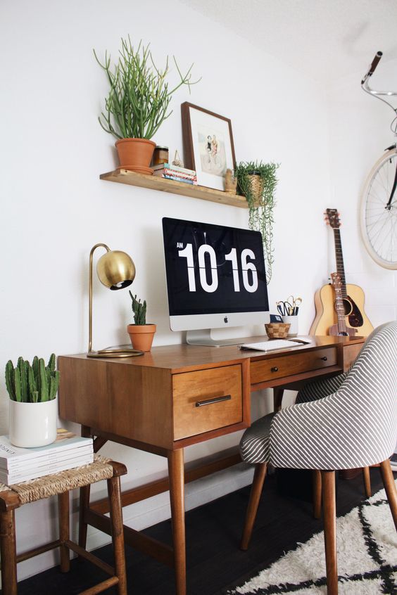 Home Office Pequeno: 20 exemplos! – Bugre