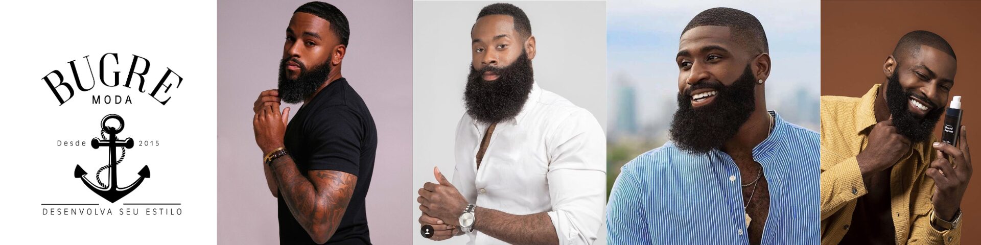 Barbas crespas e volumosas: guia prático para barbudos negros com ...